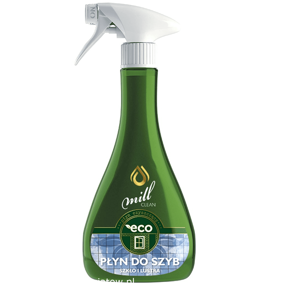 ECO Płyn czyszczący do szyb - szkło i lustra - Mill Clean - 555 ml ...
